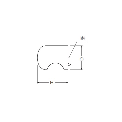 スギカウ / KZ-3B キャノンツマミ裏ビス 25 ホワイトブロンズ