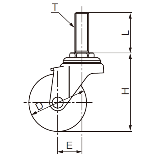 スギカウ / キャスター 420EA-R75