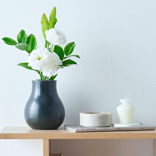 スギカウ / CLOVER(クローバー) マーブルトレイ ベージュ W30.5×D16